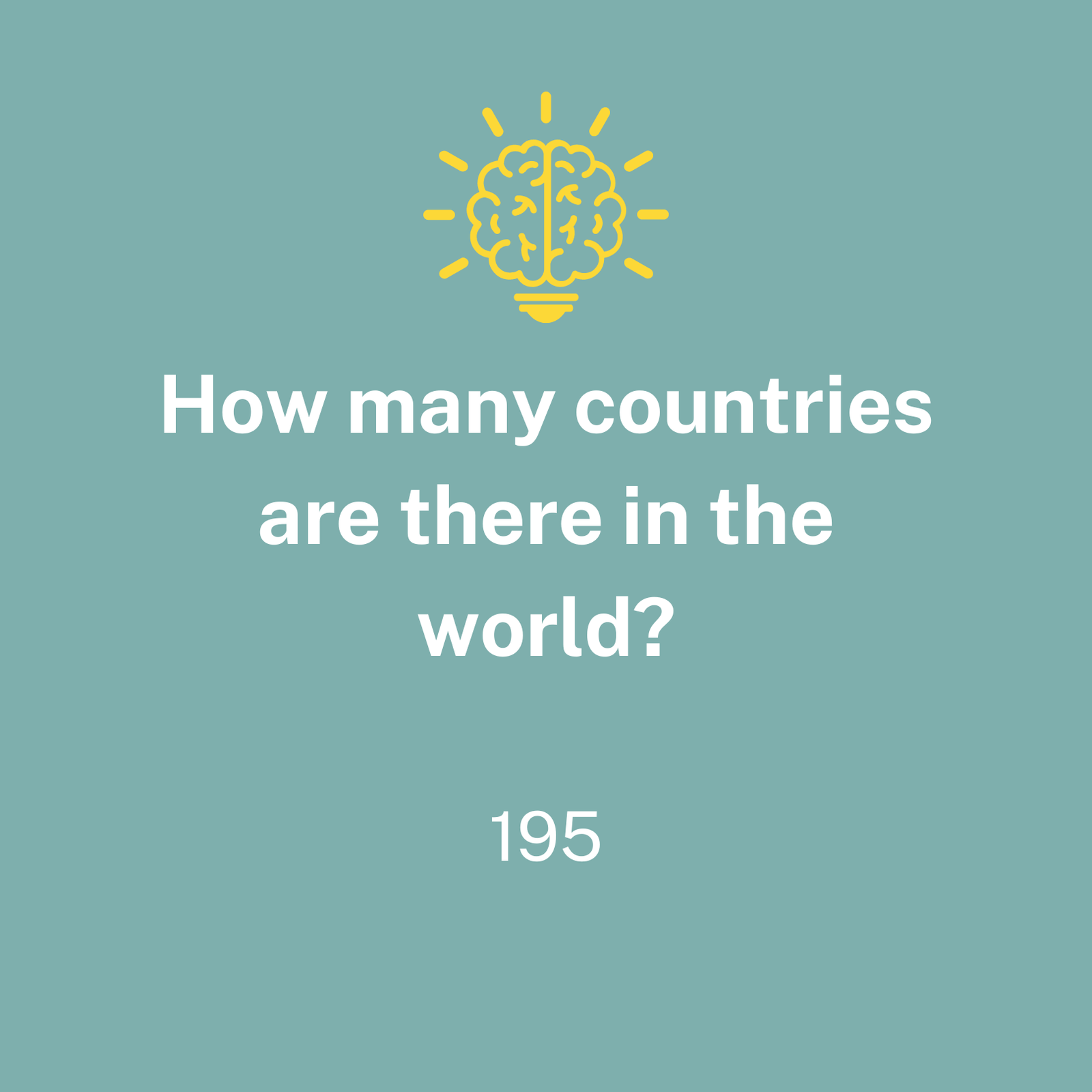 101 Best Geography Trivia Quiz Questions And Answers – The Brainypedia